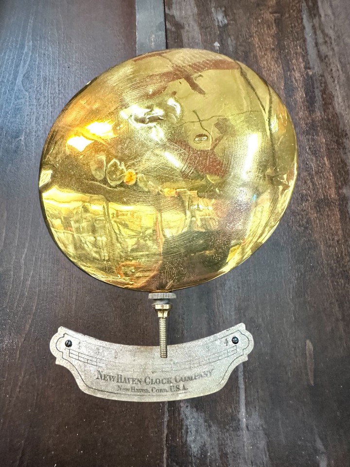 NOS New Haven Clock Co. "Sauer's Extracts" Advertising Wall Clock ...