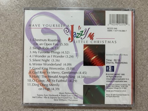 Have Yourself a Jazzy Little Christmas [BCI] by Various Artists (CD ...