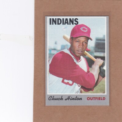 1970 TOPPS BASEBALL CHUCK HINTON #27 INDIANS NM *A21738 | eBay