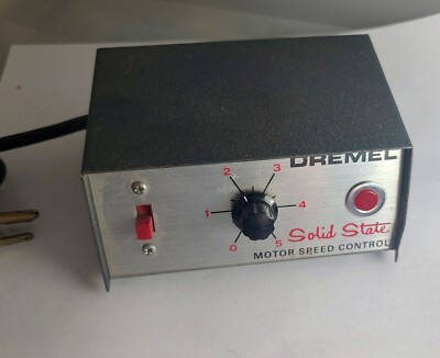 Dremel Model 219 Table Top Motor Variable Speed Control Solid State | eBay