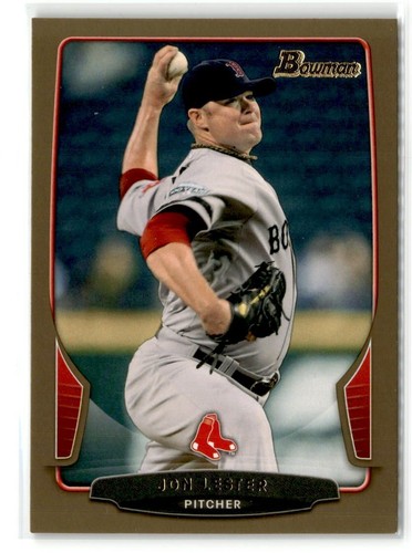 Jon Lester Boston Red Sox 2013 Bowman Gold #158 | eBay