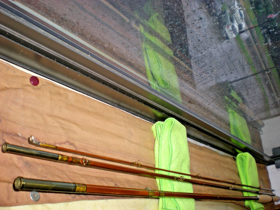 Vintage, Millward's ''Flylite'' Split-Cane Fly Rod 9' 3/1 7-8wt.est. 6 ...