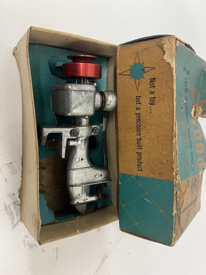 Atwood Wen-Mac .049 Outboard Model Boat Engine – Vintage With Box | eBay