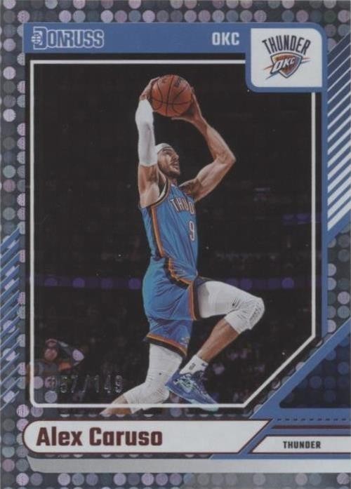 2024-25 Panini Donruss - Alex Caruso #35 Red Disco /149 for sale online ...
