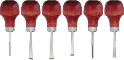 UJ Ramelson Palm Wood Carving Gunsmithing Craft Decoy Luthier Tool Set ...