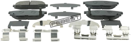 Pad Kit, Disc Brake, Rear - Kit Fits Scion 26632-AG000, 26696-CA000 ...