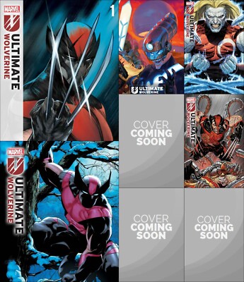 ULTIMATE WOLVERINE #1 MARVEL COVER PICK VARIANTS & 1:25 1:50 1:100 1/15 ...