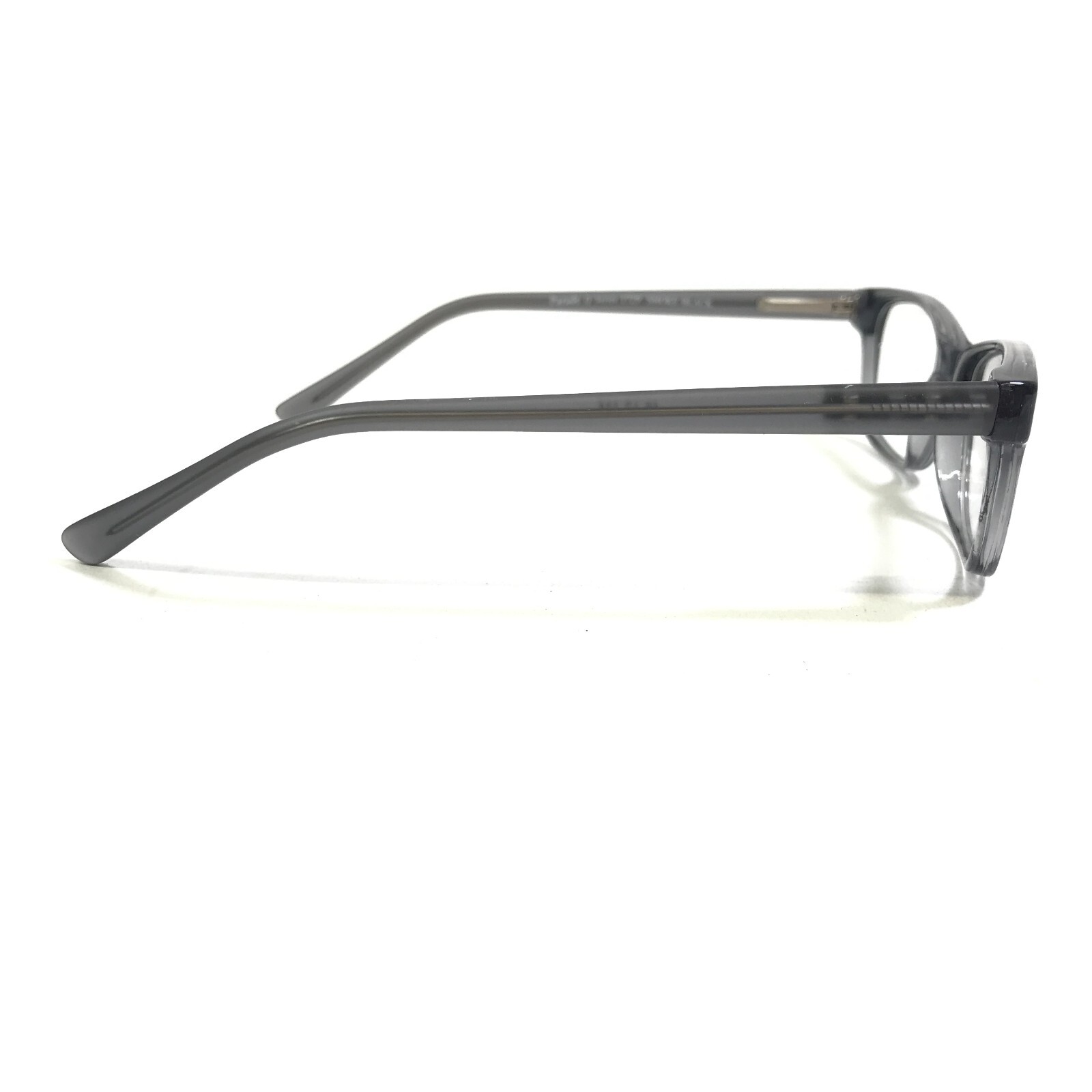 Parade Eyeglasses Frames 1729 SMOKE/BLACK Rectangular Full Rim 48-17 ...