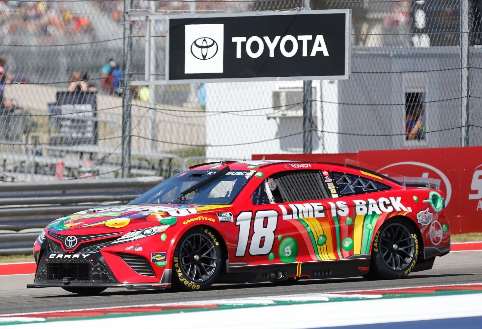 Kyle Busch Car 2022 Skittles