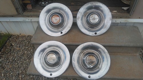 Set of Four 1949 1950 Pontiac Chieftain 15 inch hubcaps wheel covers | eBay