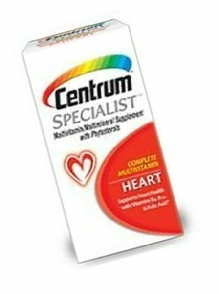 Centrum Specialist Heart Formerly Known as Centrum Cardio Tabs 60 Count ...