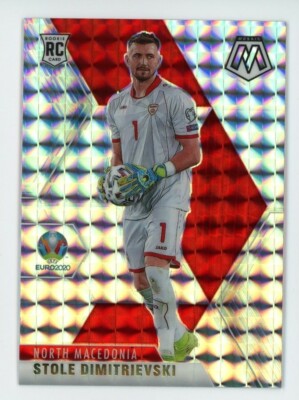 2021 Panini Mosaic UEFA Euro #57 STOLE DIMITRIEVSKI Rookie Card RC ...