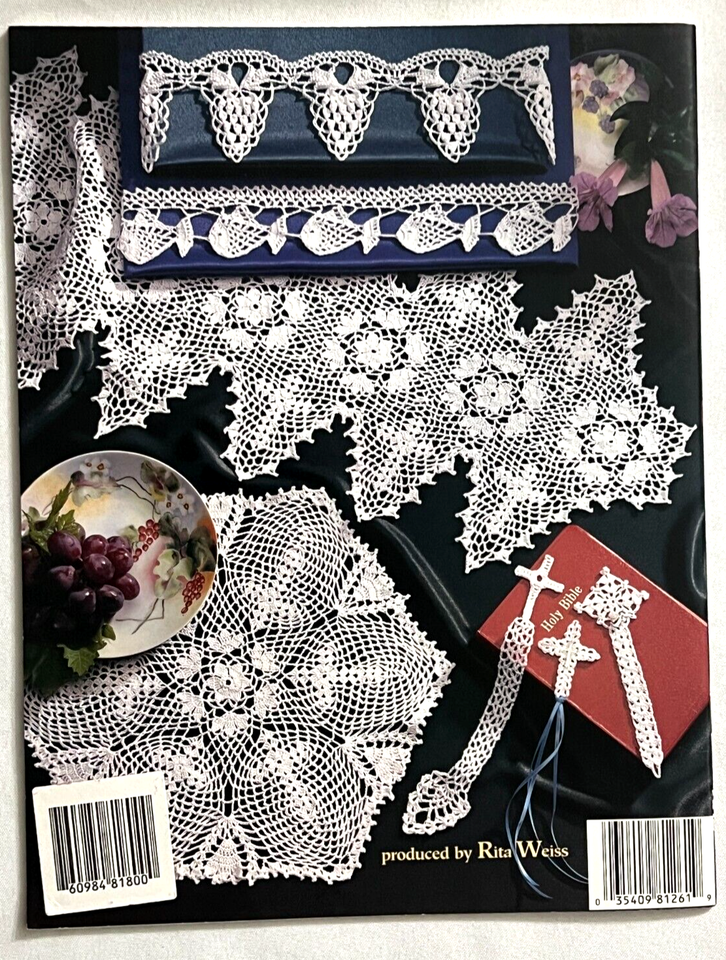 Crochet Blessings Pattern Book Religious Crosses Bookmarks Edging ...