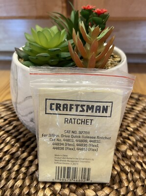 Craftsman Ratchet Repair Kit 32764 For 44811,44808,44833,(834,835,836 ...