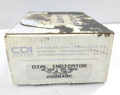 Indicators - Cdi Chicago Dial Indicator