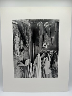 Robert Pyle (American b. 1938) "Tools of the Trade" Echoes of Caponigro ...