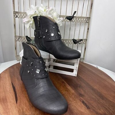 Libby Edelman L-Henson-Graphlead Le Womens Booties size 8.5M. | eBay