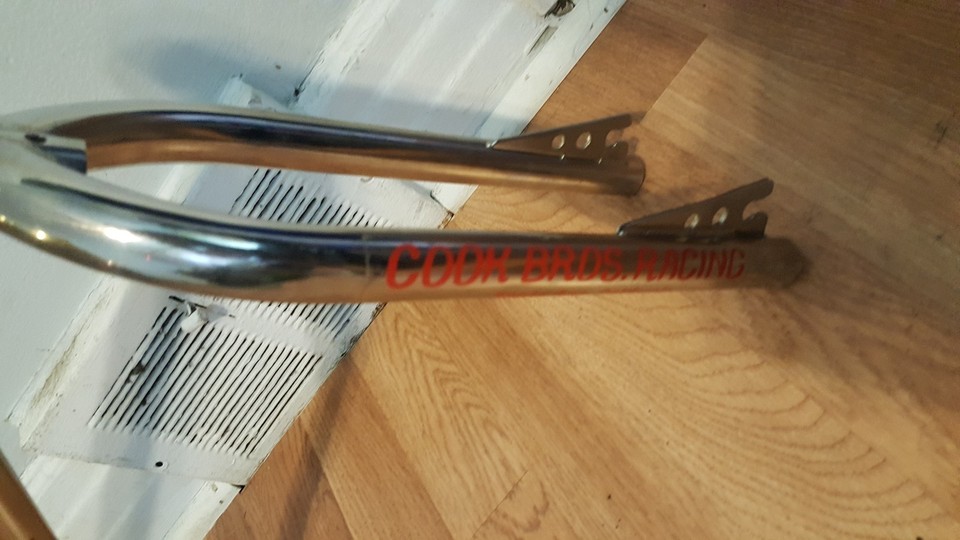 OLD SCHOOL BMX 1977 COOK BROS MINI PROTOTYPE FRAME FORKS HEADSET ...