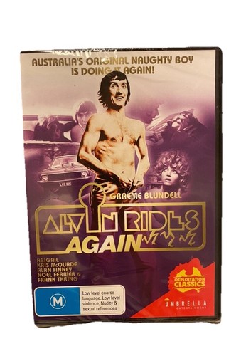 Alvin Rides Again | Ozploitation Classics (DVD, 1974) Region 4 Rare Aus ...