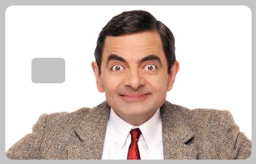 Mr. Bean Fan Art Credit Card Decal | eBay