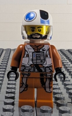 LEGO Star Wars Resistance Pilot X-wing Minifigure 75125 Temmin Snap ...