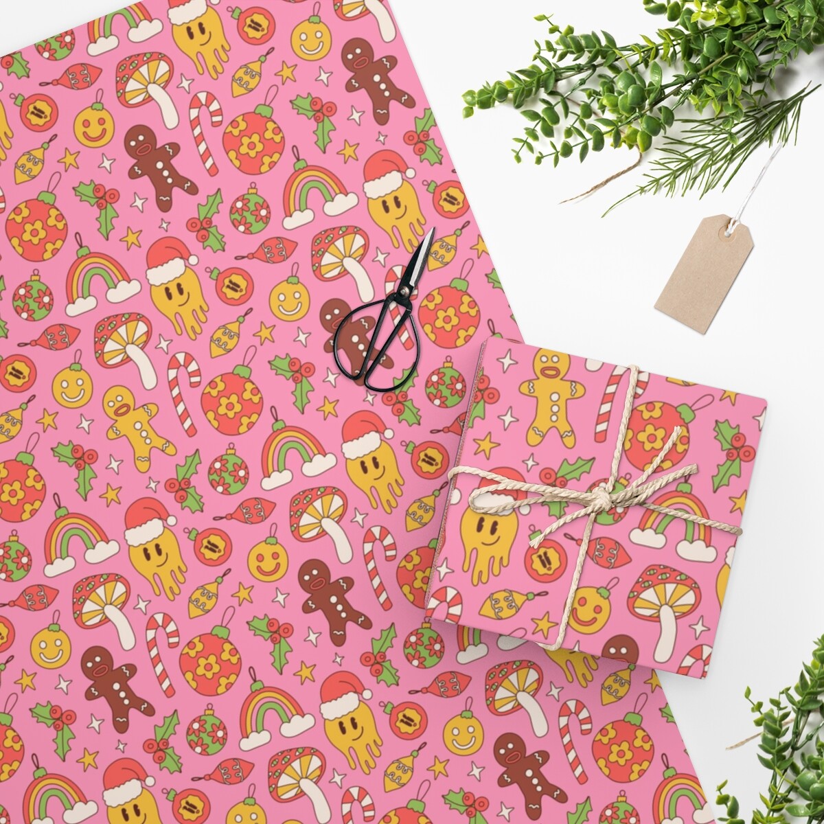 Retro Wrapping Paper