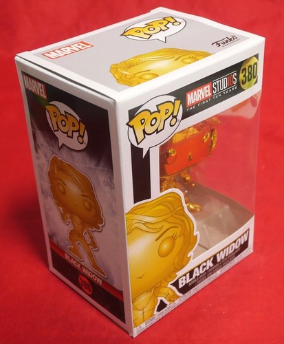 Marvel Studios Black Widow Gold Funko Pop #380 MIB | eBay
