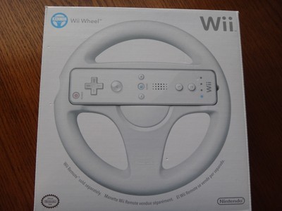 Nintendo Wii Wheel Wii Remote Controller not included NEW IN BOX | eBay