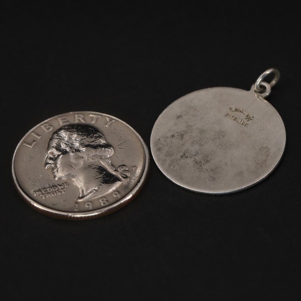 VTG Sterling Silver - DANECRAFT MASSACHUSETTS Cap Cod Map Necklace ...