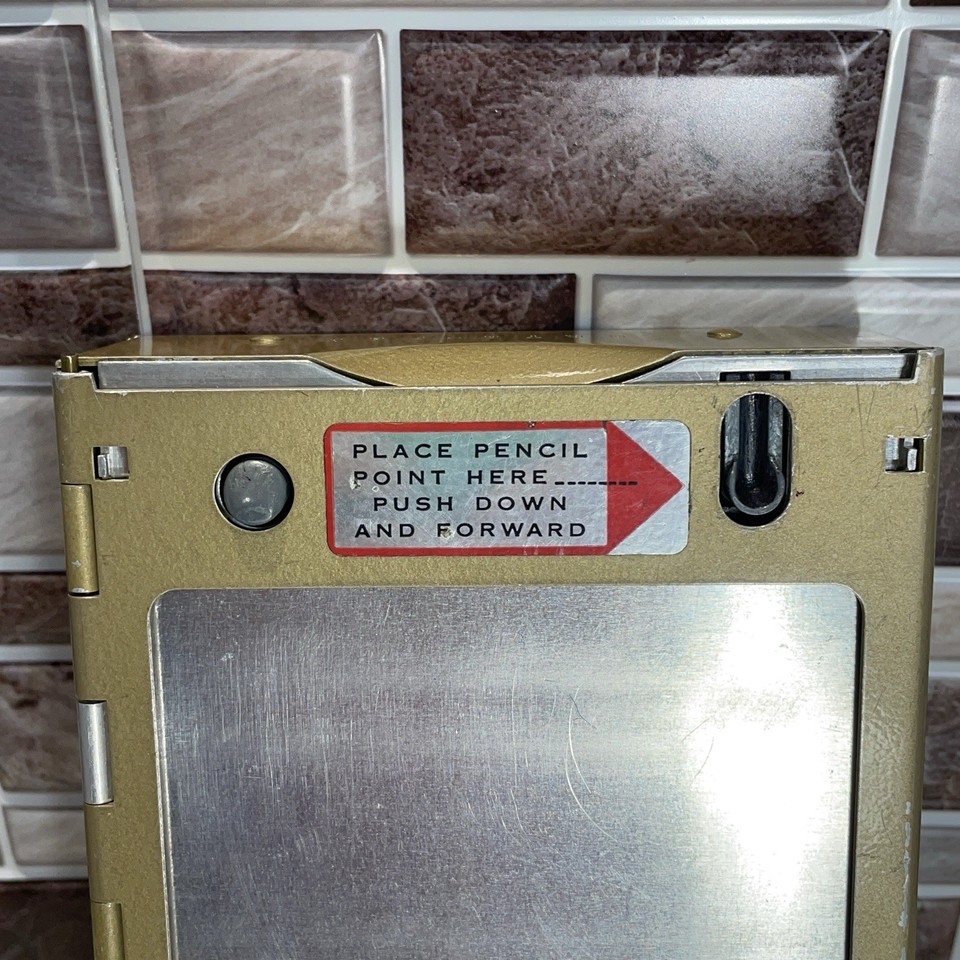 VINTAGE Ennis Register’s PORTA-PAK Invoice Receipt Metal Store EUC | eBay