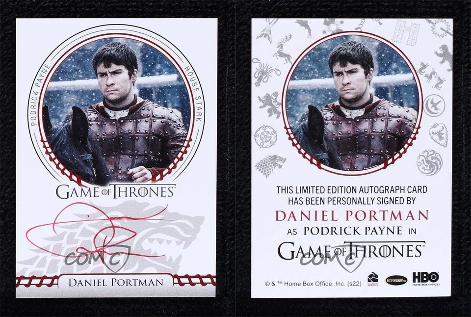 2022 Game of Thrones The Complete Series Volume 2 Daniel Portman as ...