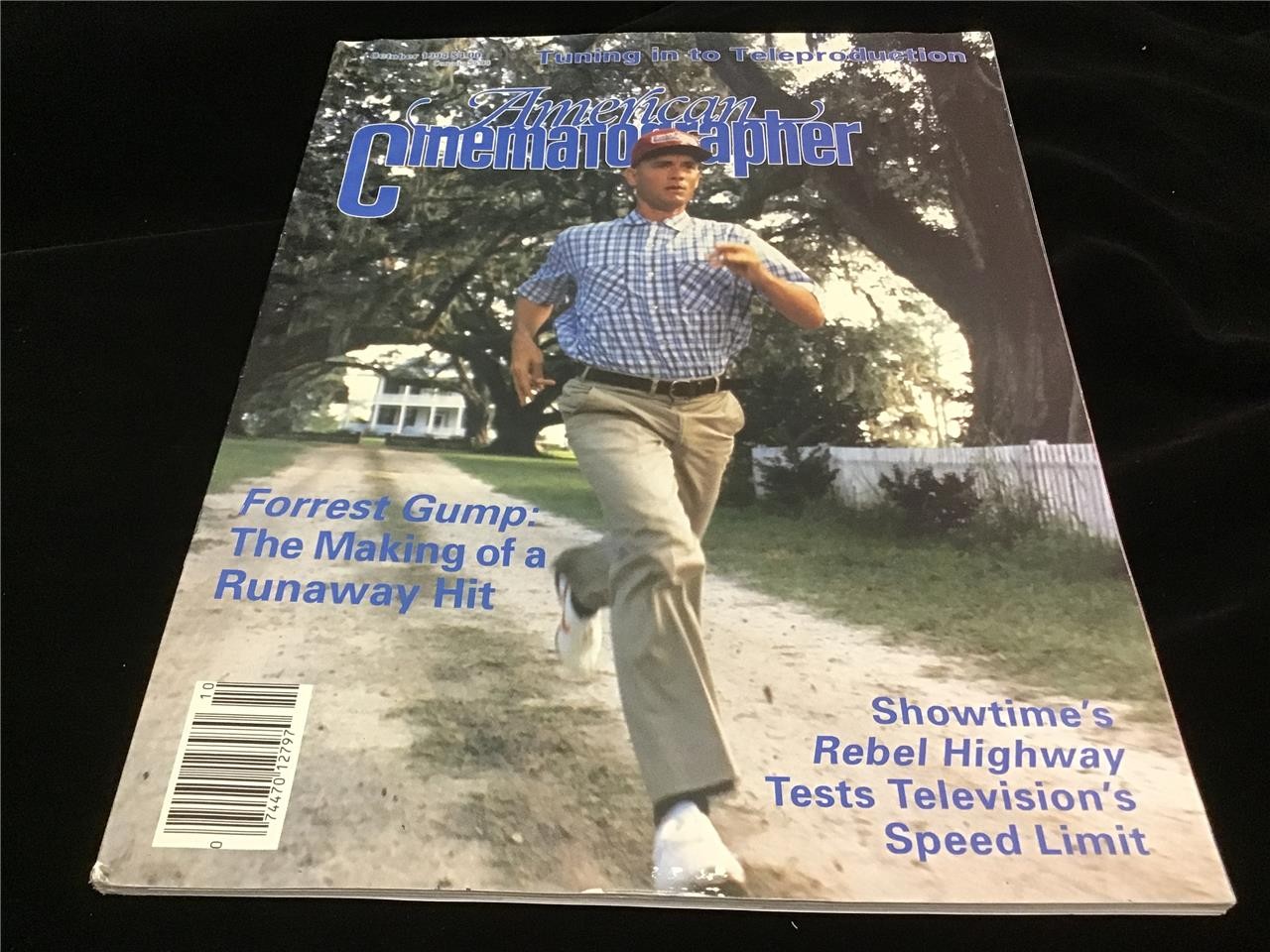 American Cinematographer Magazine October 1994 Forrest Gump, Rebel ...