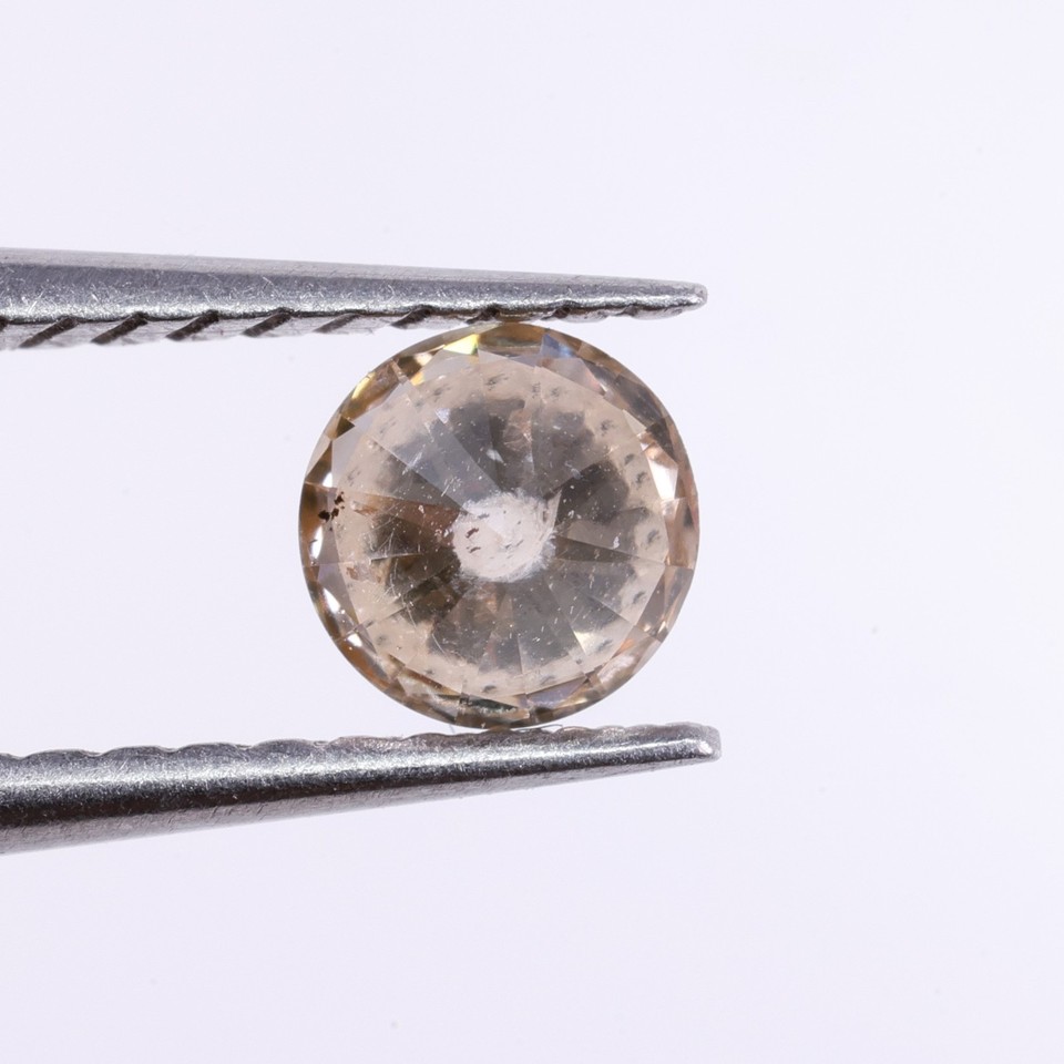 0.24Ct Round Brilliant Cut Loose Diamond Natural Brown Color Diamond ...