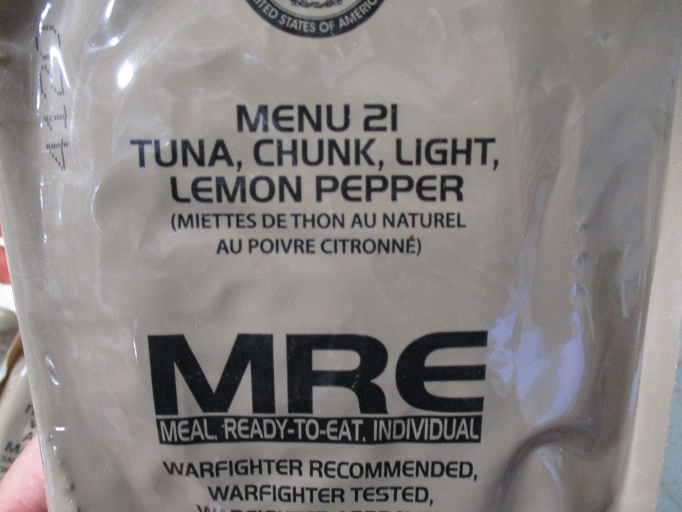 New Official American Military MRE Individual Single Meal You Pick INSP ...