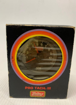 Vintage Mallory Tachometer pro tach lll FREE SHIPPING | eBay