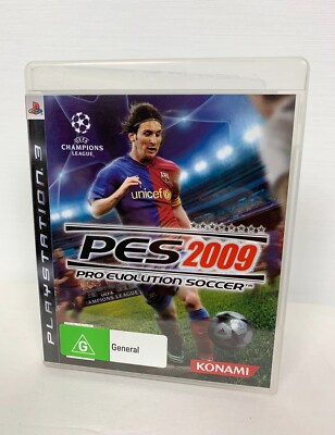 Sony Playstation 3 Pro Evolution Soccer 2009 Game R4 PAL AUS/NZ | eBay ...