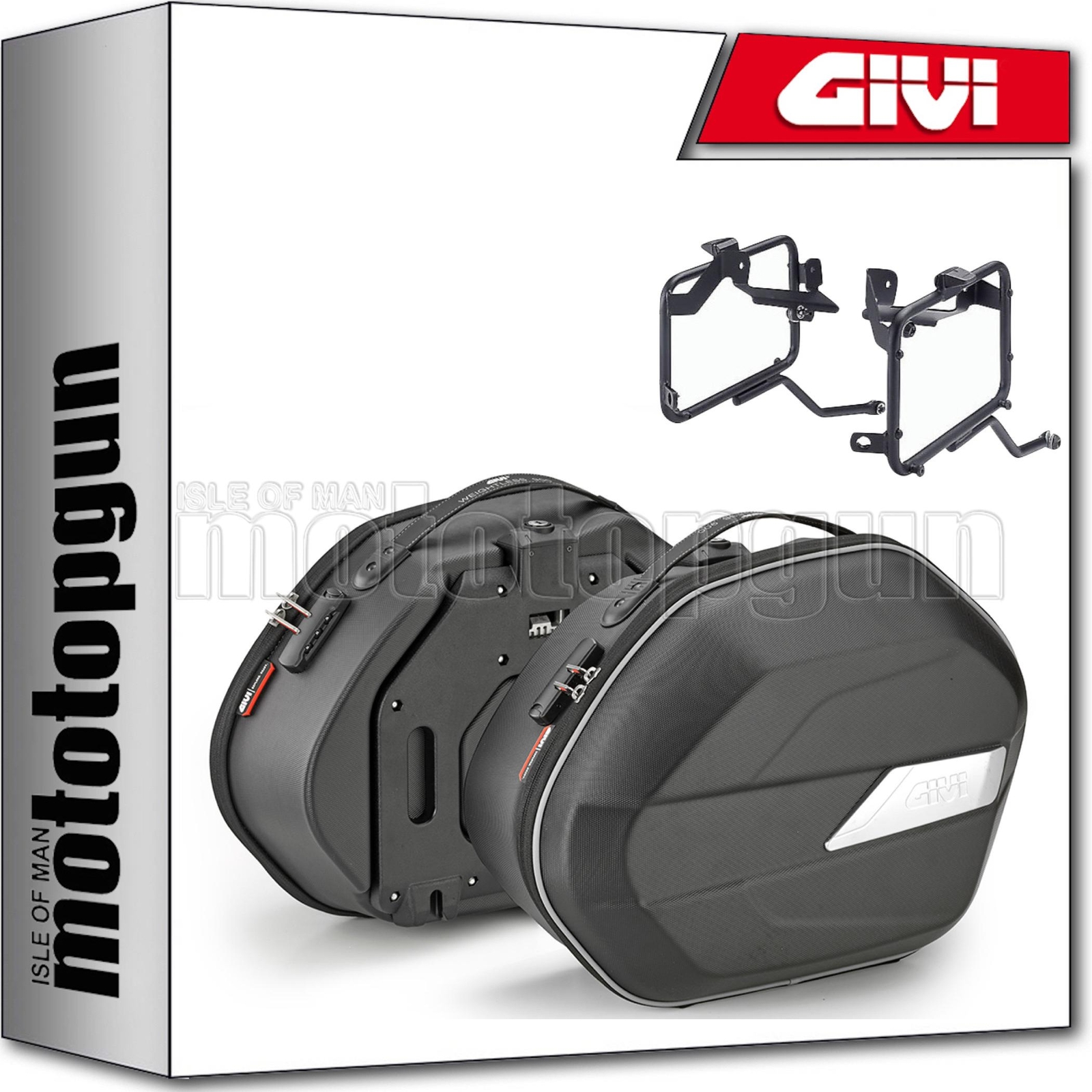 GIVI WL900 ALFORJAS LATERALES + SOPORTE WEIGHTLESS HONDA X-ADV 750 2021 ...