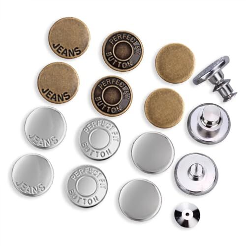 Button Pins - Adjustable Metal Pants Button Tightener, Adjustable ...