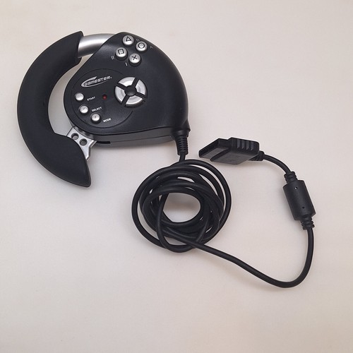 Radica Gamester Pro Racer Steering Wheel Controller PS2 PlayStation ...
