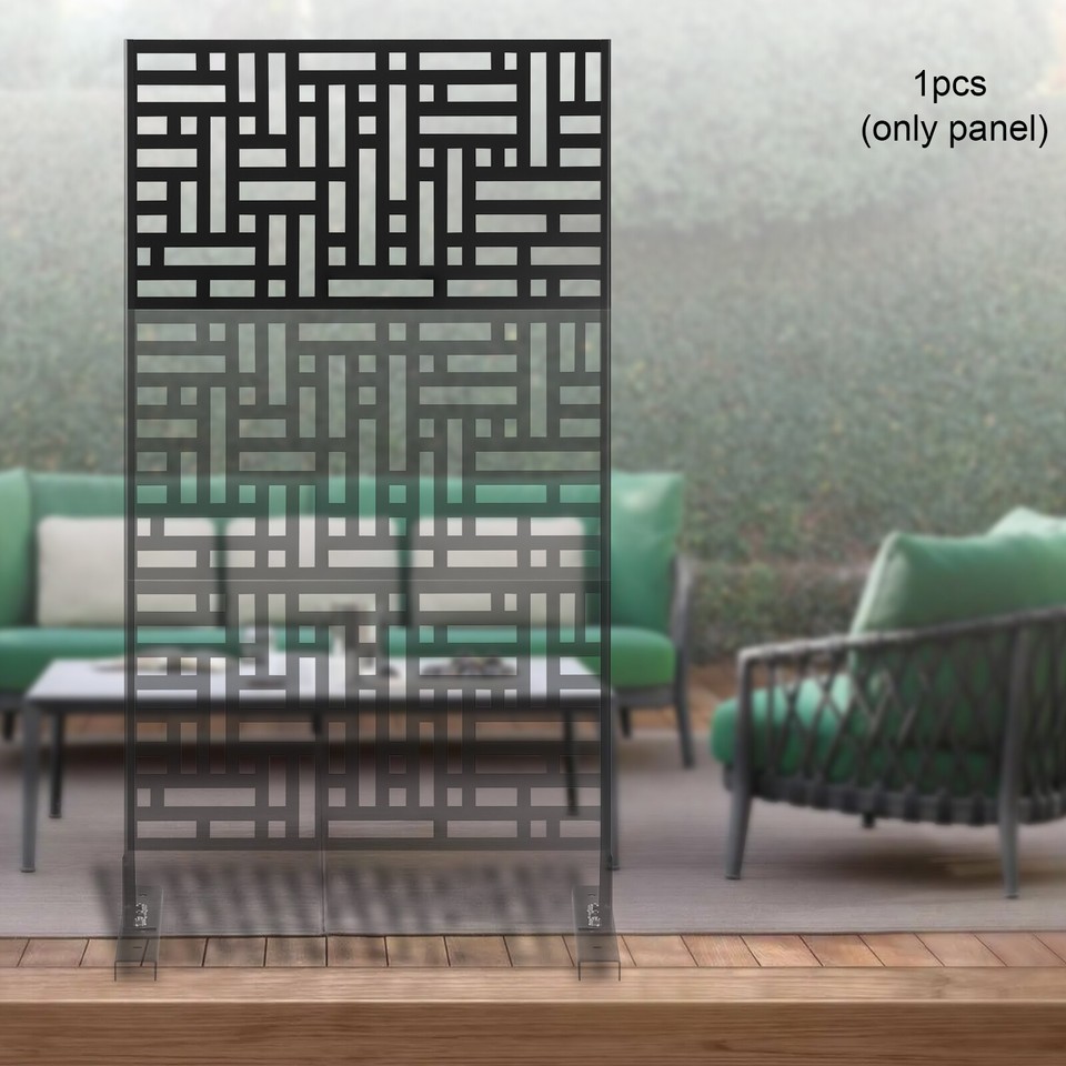 Decorative Outdoor Privacy Screen Panels, Metal Laser Cut Privacy ...