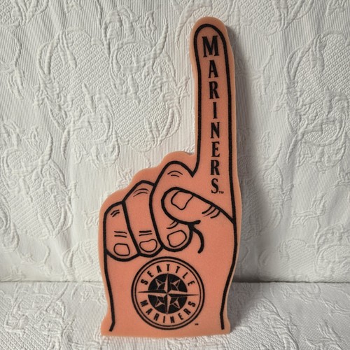Vintage Seattle Mariners Foam Finger Made In USA Wincraft/MLBP 2001 ...