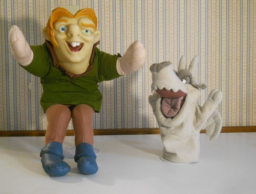 Disney Quasimodo Body Puppet 18" rubber head Hunchback Notre Dame ...