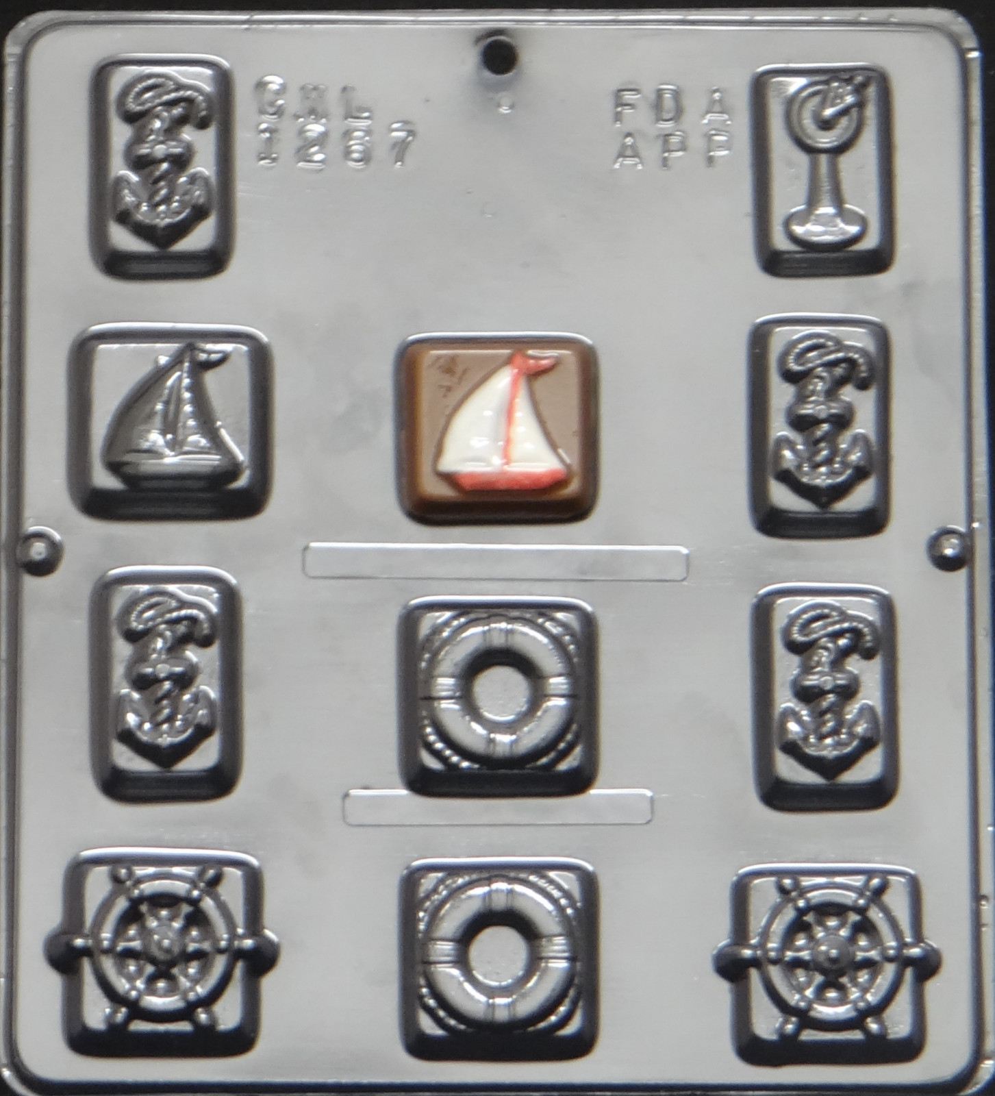 Sailing Assortment Chocolate Candy Mold 1267 NEW | eBay