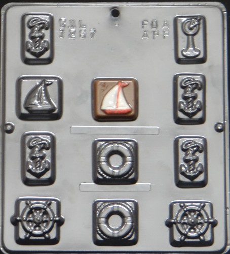 Sailing Assortment Chocolate Candy Mold 1267 NEW | eBay