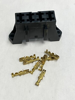 Delphi Packard Electric 4 Gang Fuse Block Fuse Holder w/Terminals 16-14 ...
