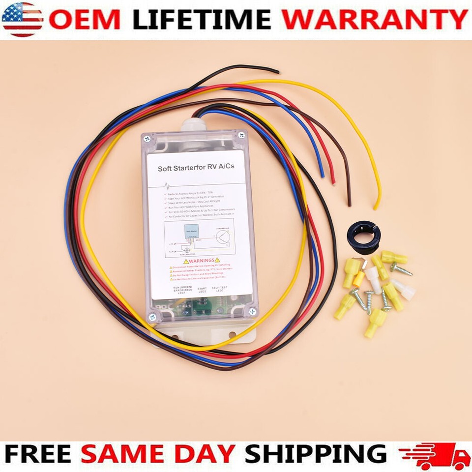 A/C Soft Starter Smart Control Kit Enables Easy Start an A/C ...