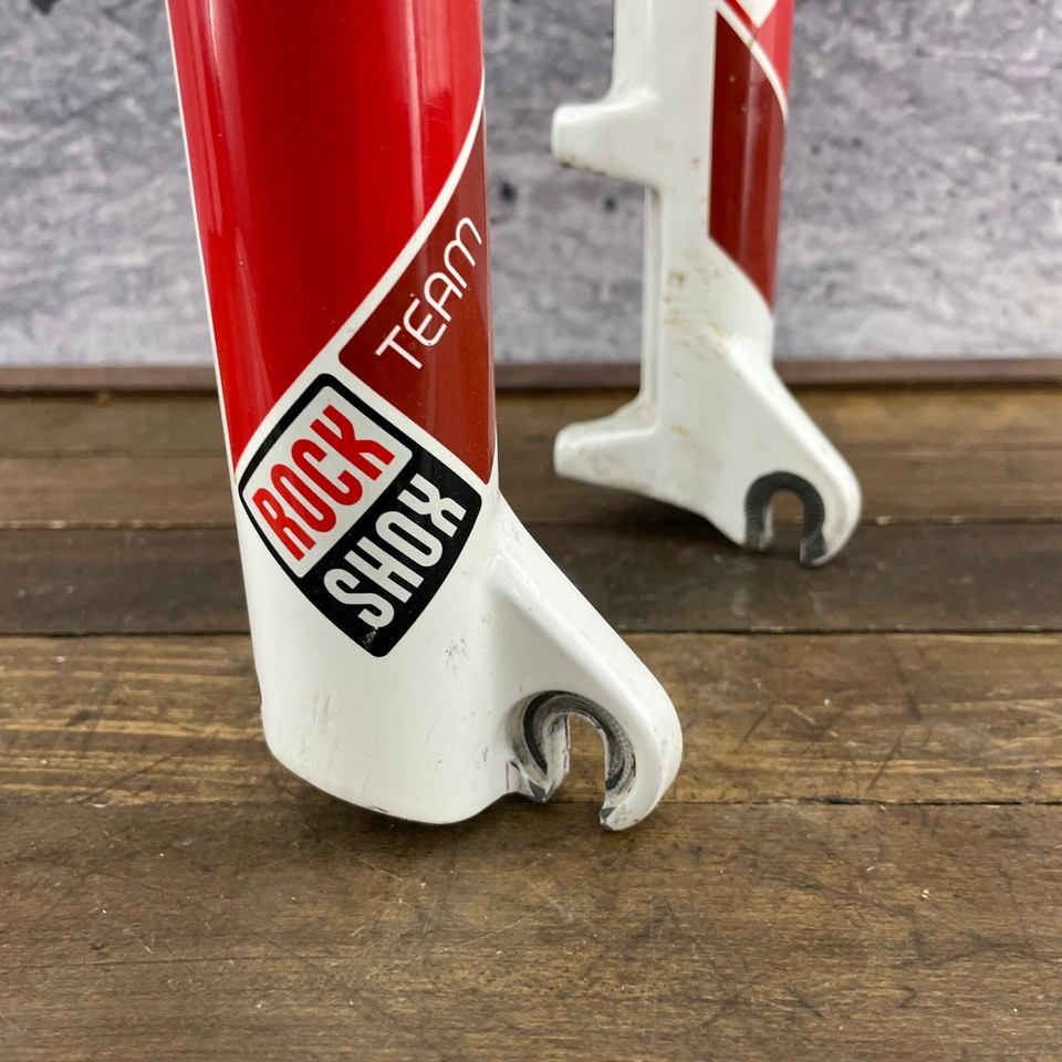 Vintage Rock Shox Sid Team Fork Dual Air Disc 1 1/8 Threadless 26 Black ...