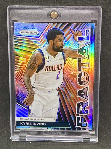 Kyrie Irving RARE REFRACTOR INVESTMENT CARD PANINI PRIZM MAVERICKS MINT ...