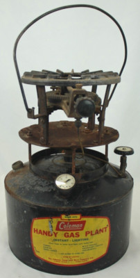 RARE! ANTIQUE! COLEMAN HANDY GAS PLANT MODEL 457G UNTESTED GC! | eBay