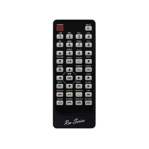 RM Series Remote Control for PHILIPS NP1100 NP-1100 NP1100/05 NP1100/12 ...